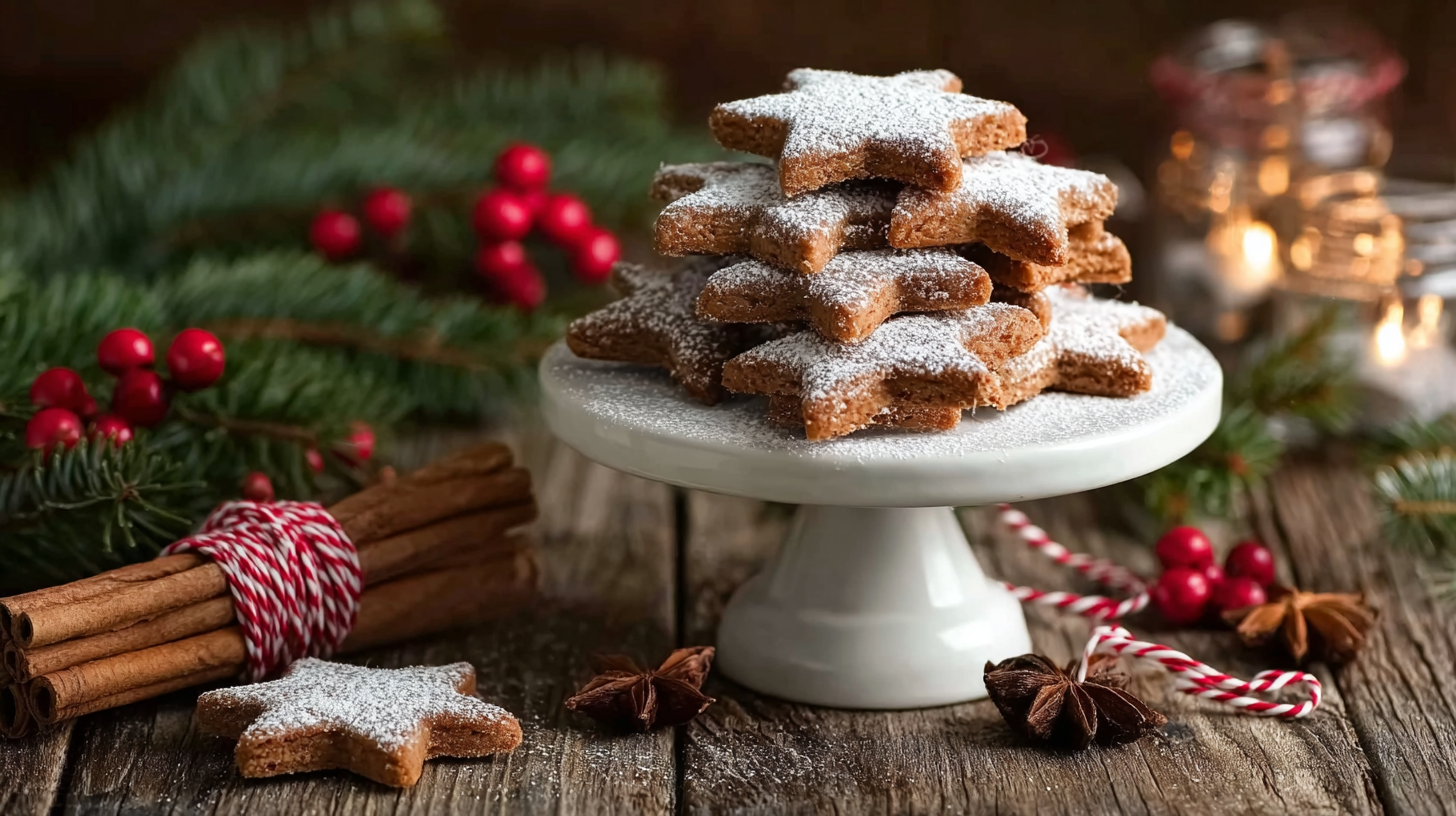 Petits sablés de Noël à la cannelle – 1 Recette irrésistible
